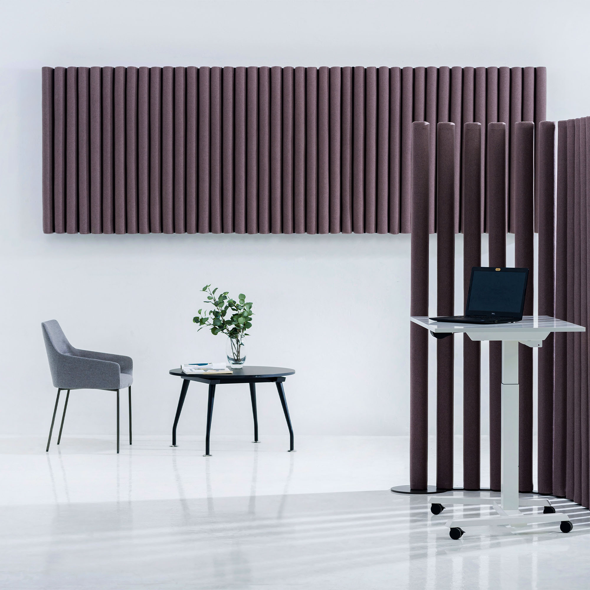 AcuStixx flexible Trennwand | Freistehendes modulares System | WeberBÜRO