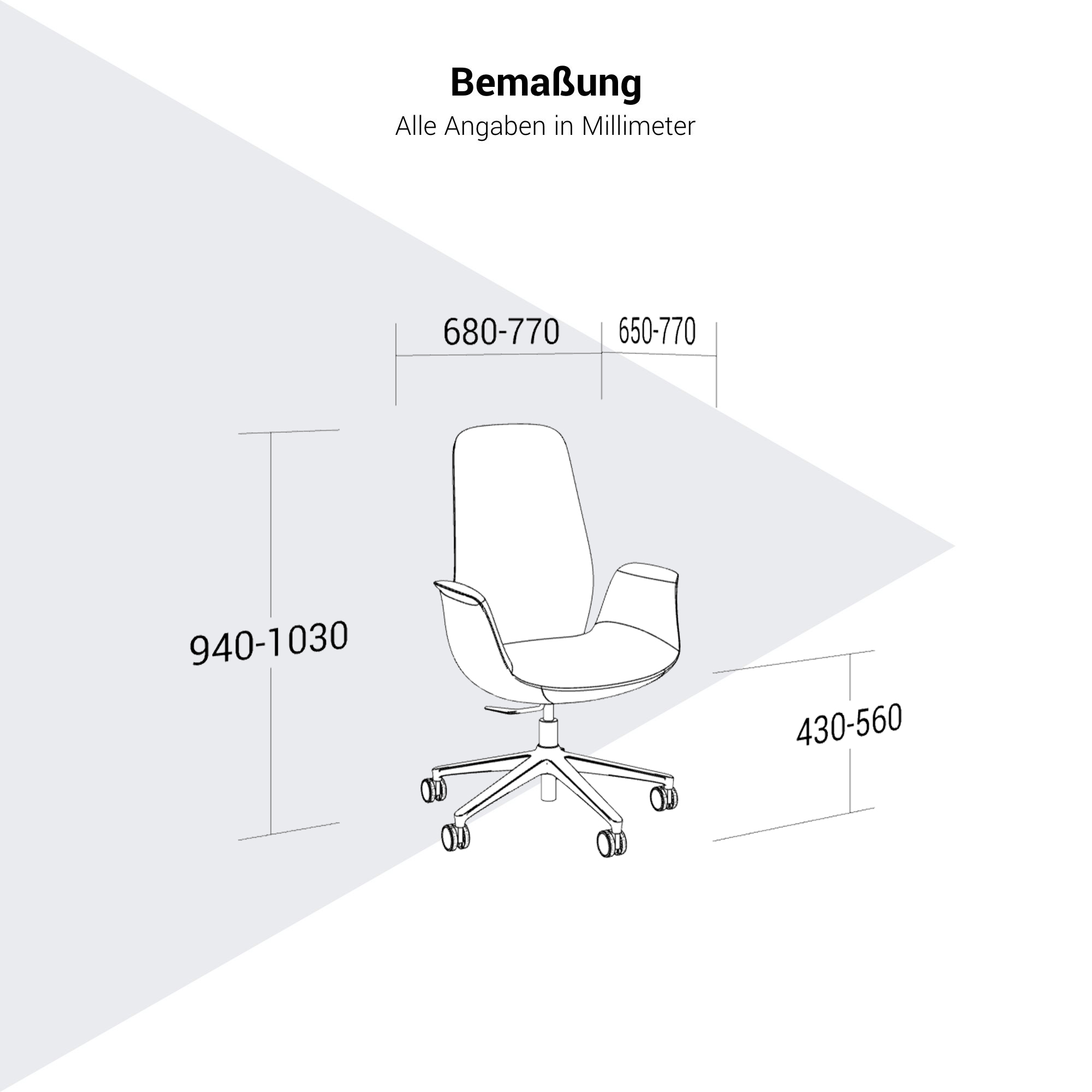profim - ElliePro Bürodrehstuhl | Synchronmechanik | WeberBÜRO