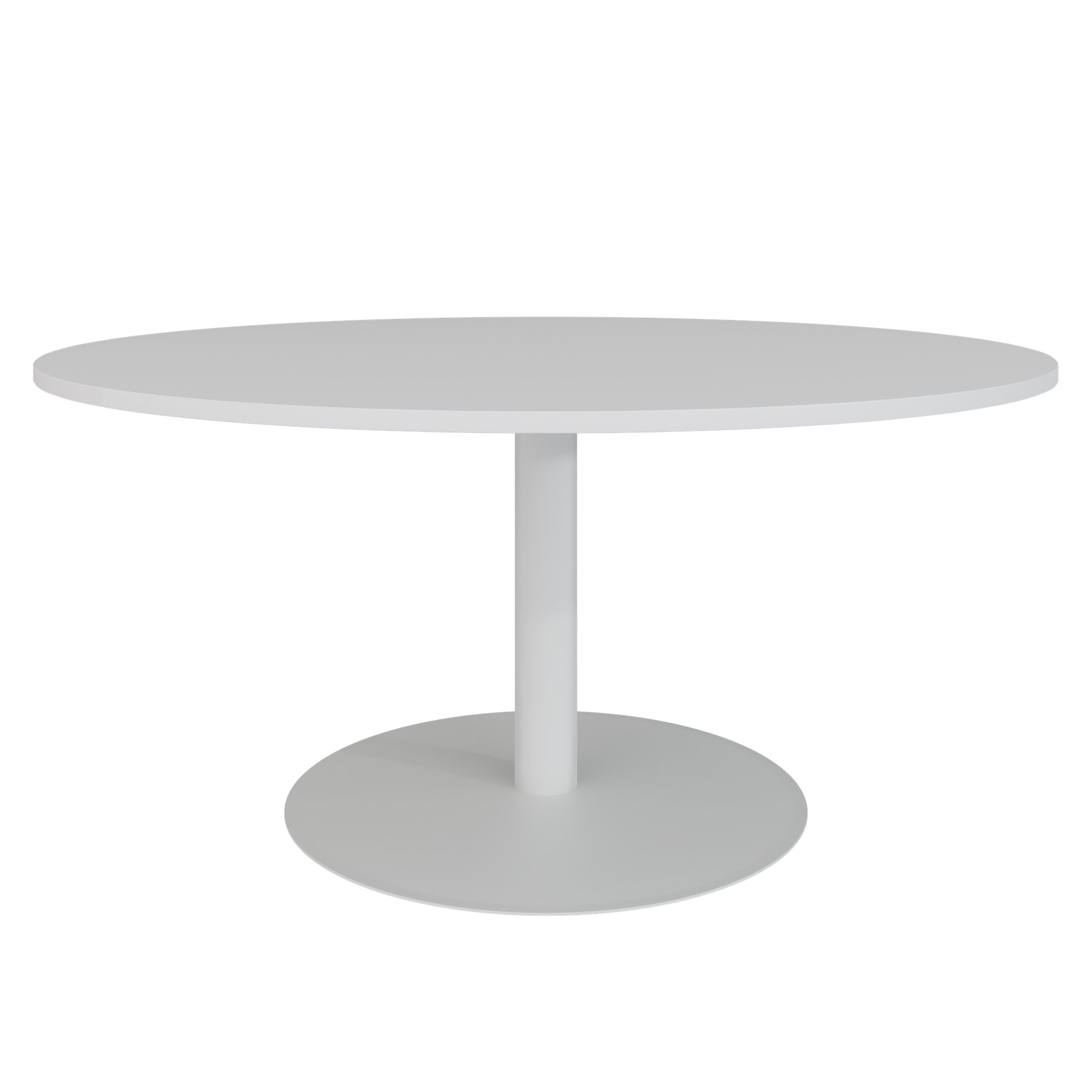 OPTIMA Besprechungstisch | Rund, Ø800-1200 mm, Perlgrau | WeberBÜRO