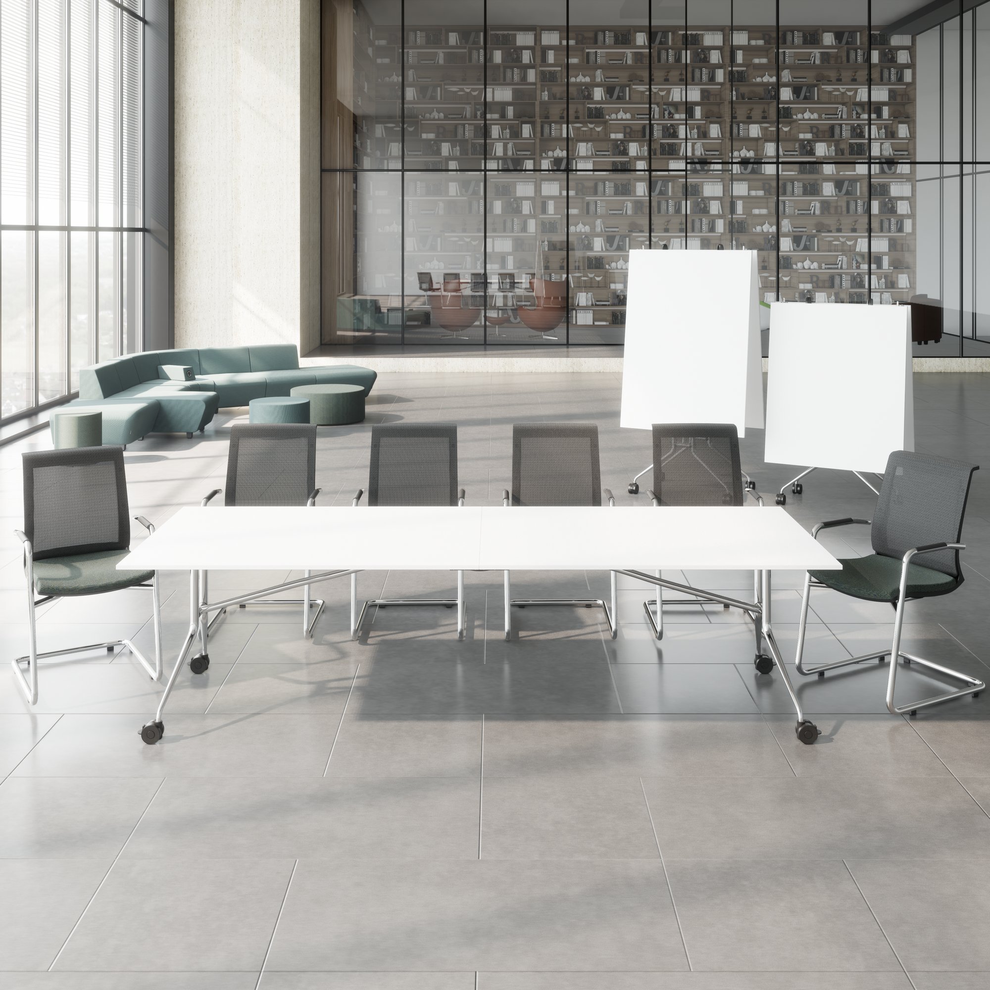 MARA - ARGO LIBRO Klapptisch | 2400 - 2800 x 1000 mm (8 - 10 Personen ...